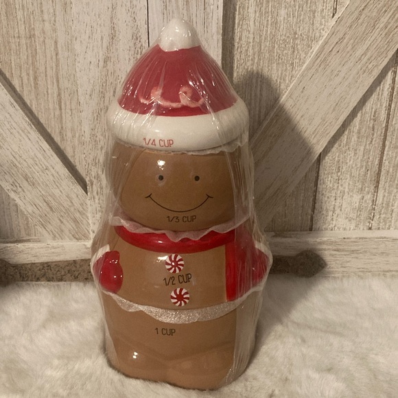Target | Holiday | Target Bp 224 Gingerbread Man Measuring Cups | Poshmark